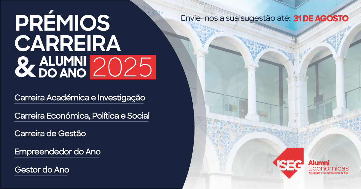 Prémios Carreira e Alumni do Ano 2025 - ISEG