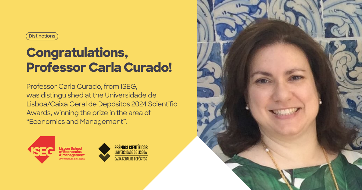 Carla Curado distinguida nos Prémios Científicos Universidade de Lisboa ...