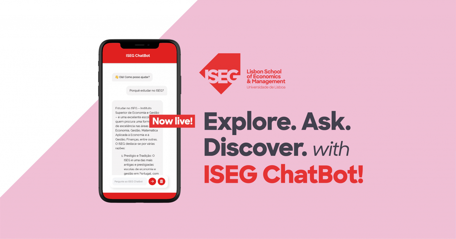 ISEG lança chatbot pioneiro com Inteligência Artificial Generativa - ISEG