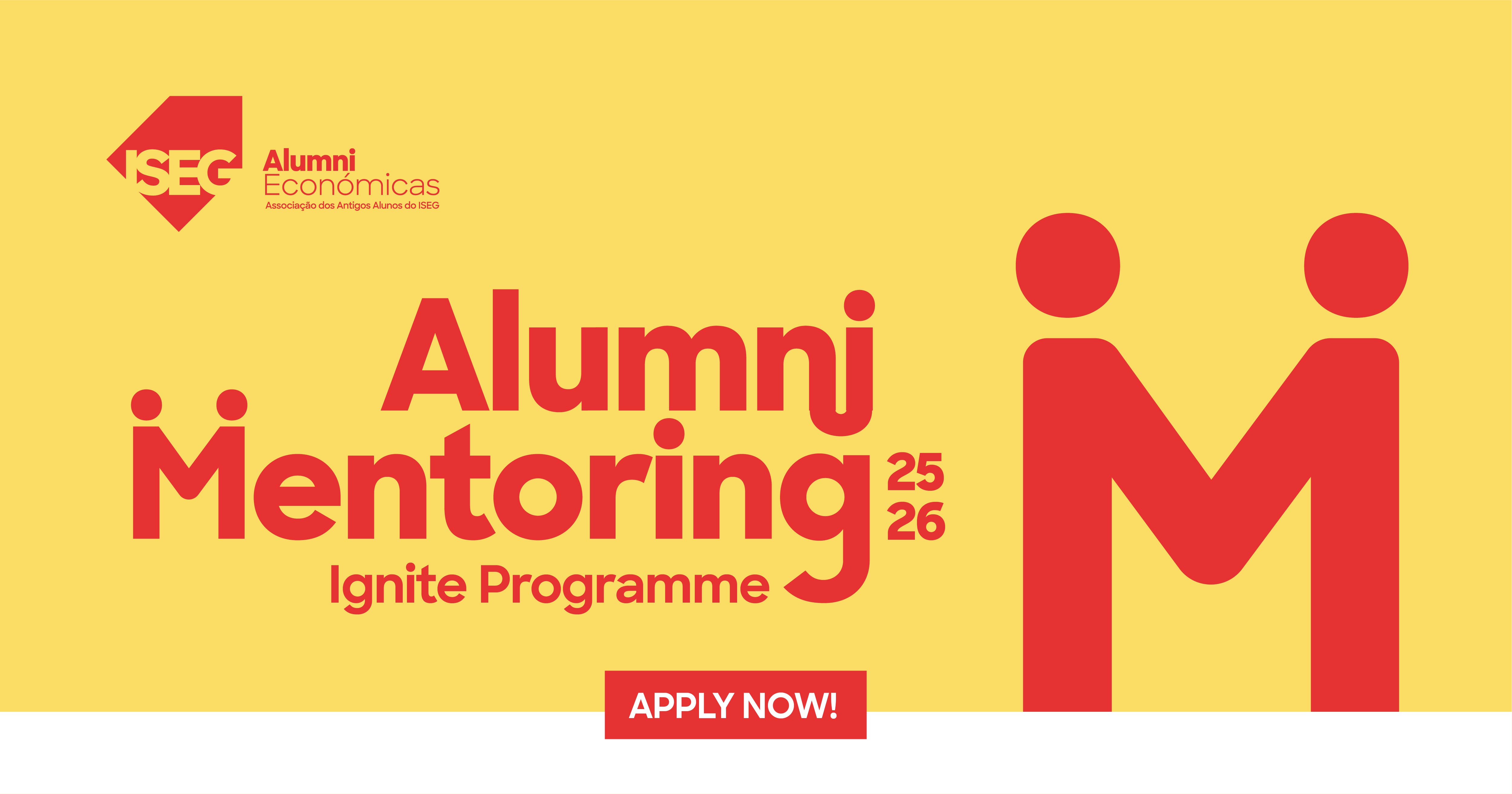 Ignite Mentoring 2025/26 | Inscrições abertas - ISEG
