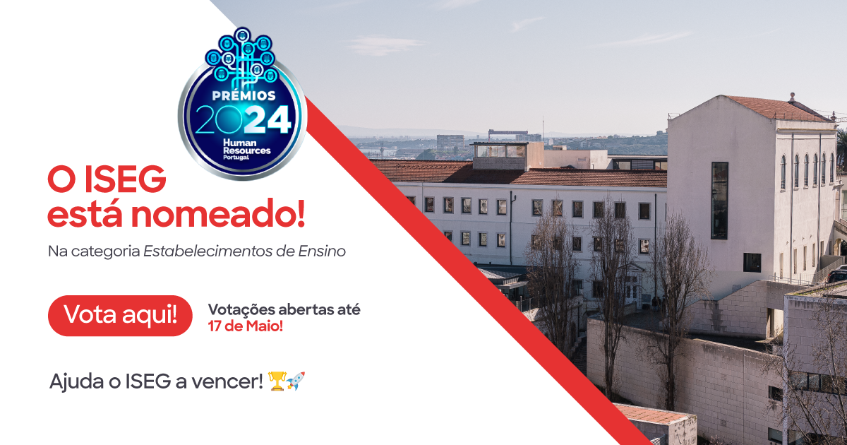 ISEG nominated for the "Human Resources 2024" awards - ISEG