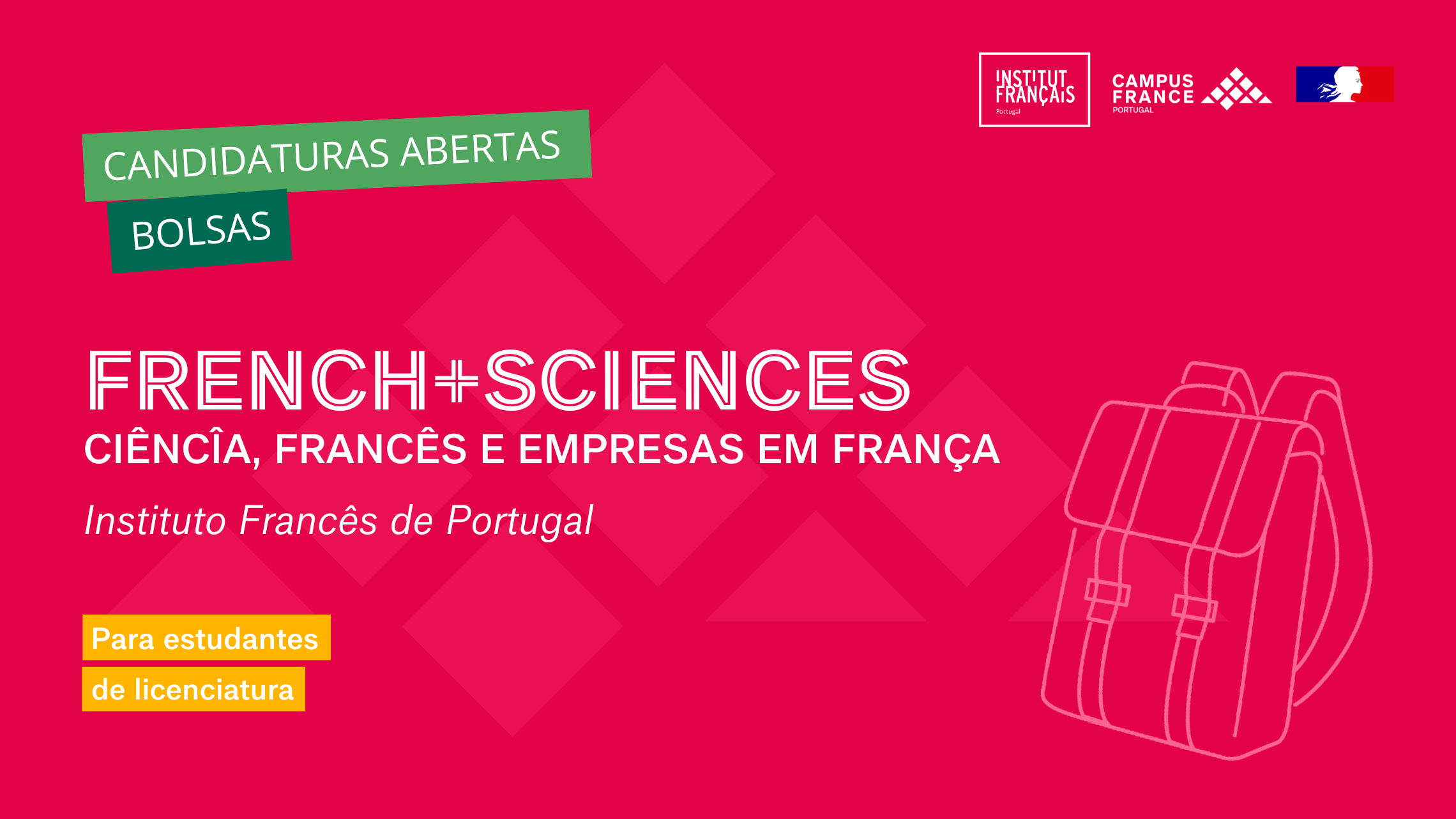 Bolsa French+Sciences | Candidaturas abertas - ISEG